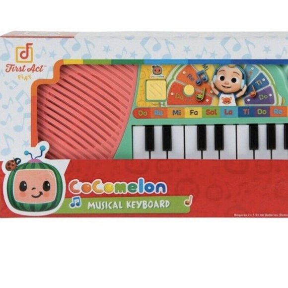 Jazwares | Toys | Cocomelon First Act Musical Keyboard | Poshmark